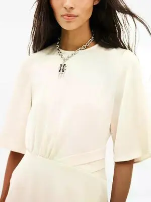 Ba&sh Wila Asymmetric Midi Dress
