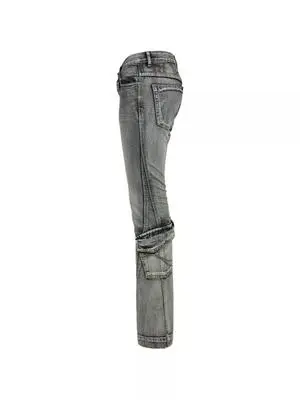 BOHEMSEO Washed Cargo Jeans