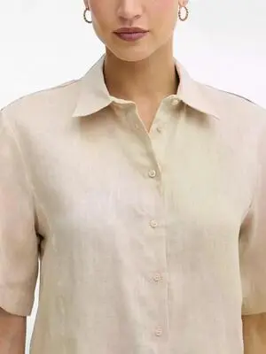 Sisley Short-sleeved Button-down Shirt
