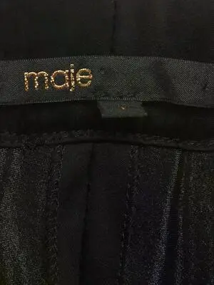 Maje Presto Striped Track Pants