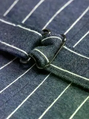 Ralph Lauren Pinstripe-pattern Halterneck Top