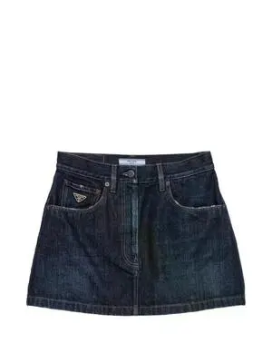 Prada Denim Miniskirt