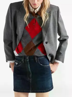 Prada Denim Miniskirt