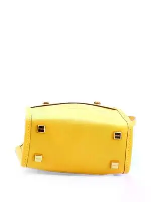 Fendi Sunshine Shopper Tote Leather Mini Crossbody Bag