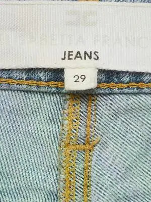 Elisabetta Franchi Distressed-details Jeans