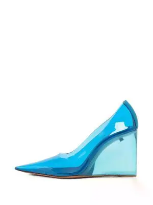 Amina Muaddi Wedge Pumps For Women