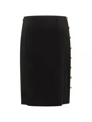 Versace Medusa '95 Button-embellished Skirt