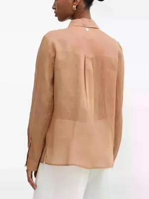 SILVIAN HEACH Tobela Crystal-embellished Button-up Shirt
