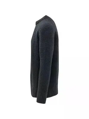 LANEUS Crew-neck Bouclé Sweater