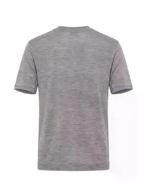 XACUS Crew-neck Wool T-shirt - Grey