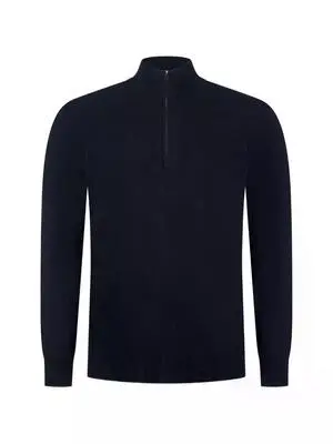 Kiton Quarter-zip Sweater - Blue