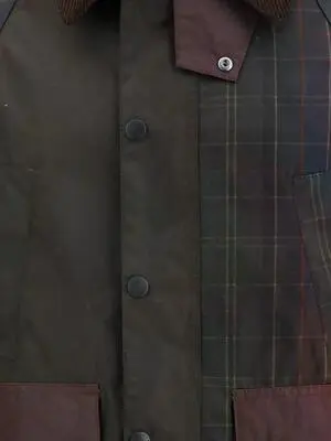 Barbour Patchwork Oversized Bedale Waxed Jacket
