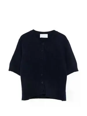 DANIELE FIESOLI Short-sleeve Knitted Cardigan