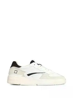 D.a.t.e. Torneo Pure Panelled Leather Sneakers - White