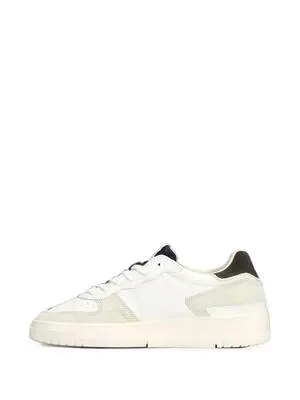 D.a.t.e. Torneo Pure Panelled Leather Sneakers - White