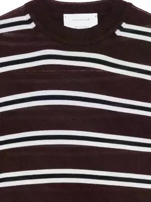 DANIELE FIESOLI Striped Short-sleeve Top