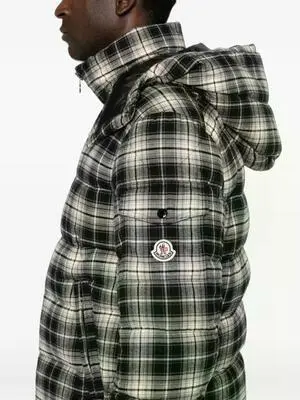 Moncler Check Flannel Jacket - Blue