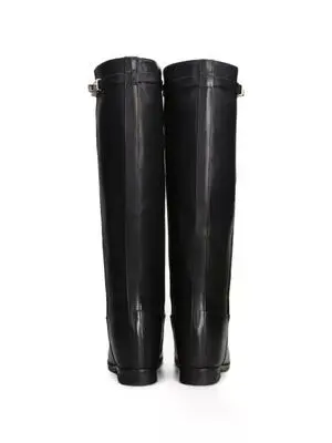 JULIE DEE Turn-lock Knee-high Boots