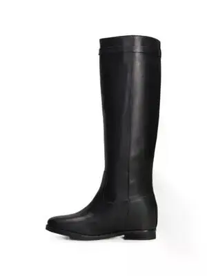 JULIE DEE Turn-lock Knee-high Boots