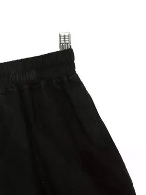 Rick Owens Drawstring Layered-hem Shorts