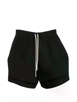 Rick Owens Layered-hem Drawstring Shorts