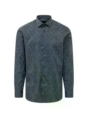 Etro Roma Paisley-print Shirt - Blue