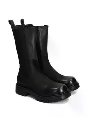 Elena Iachi Leather Combat Boots