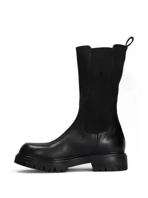 Elena Iachi Leather Combat Boots