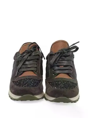 Brunello Cucinelli Monili Glitter Sneakers