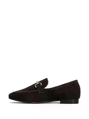 BIBI LOU Horsebit-detail Suede Loafers