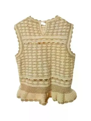 Zimmermann Wanderlust Crochet Tank Top