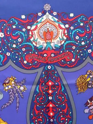 Hermès 2010s Poesie Persane Scarf