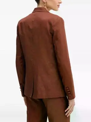 SILVIAN HEACH Essential Single-breasted Notched-lapels Blazer