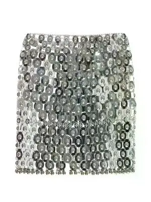 Rabanne Disc-embellished Chainmail Mini Skirt