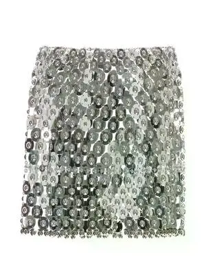 Rabanne Disc-embellished Chainmail Mini Skirt