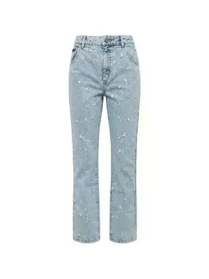 Philipp Plein Straight-fit Jeans Mini Raw-edge