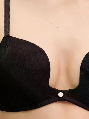 Guess Lace-overlay Plunge Bra