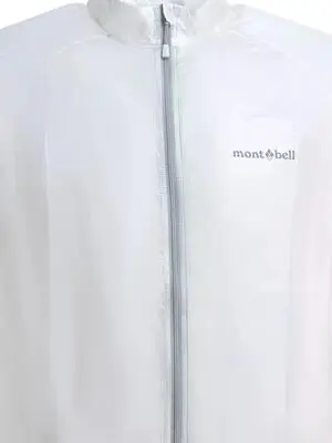 MONTBELL Ex Light Wind Logo-print Zip-up Jacket - White