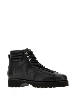 Valentino Garavani Vlogo Signature Leather Boots