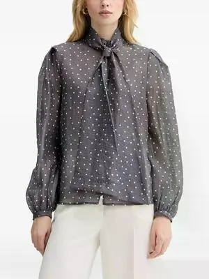 SILVIAN HEACH Polka-dot Blouse