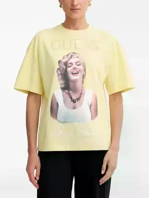 Guess Marilyn Monroe T-shirt - Yellow