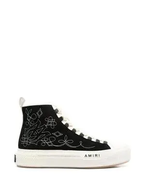 Amiri Embroidered Sneakers For Men