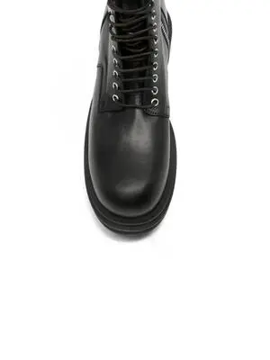 Rick Owens Bogun Lace-up Boots