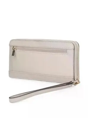 Guess Logo-plaque Zip-around Wallet