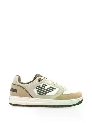 EA7 Logo-patch Sneakers - Neutrals