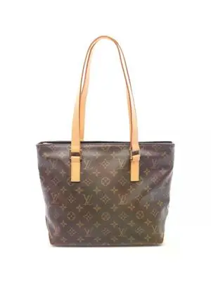 LOUIS VUITTON Monogram Cabas Piano Tote Bag