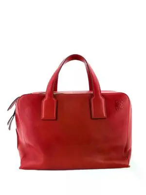 Loewe Goya Leather Large Travel Weekender Bag