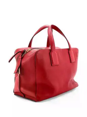 Loewe Goya Leather Large Travel Weekender Bag