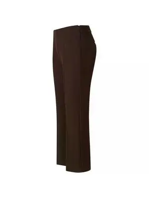 Peserico Pressed-crease Flared Trousers