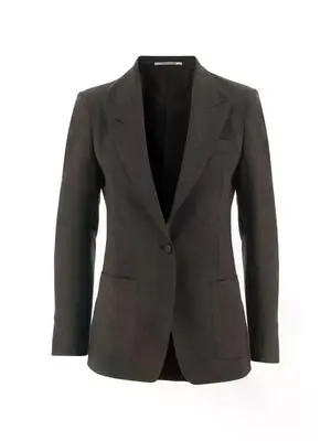 Tagliatore Peak-lapel Single-breasted Blazer